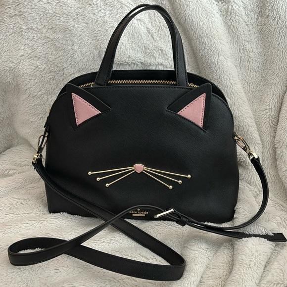 kate spade | Bags | Kate Spade Cats Meow Large Lottie Bag | Poshmark